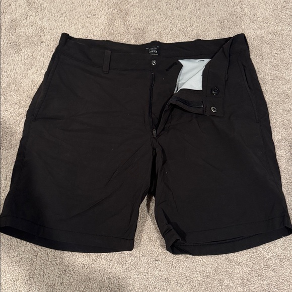 J. Crew | Shorts | Black Tech Shorts 7 | Poshmark